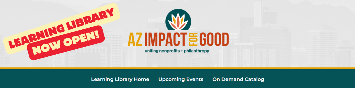 Learning Library - AZ Impact For Good